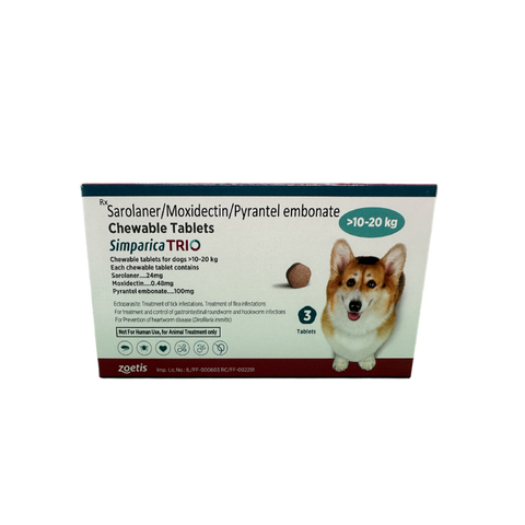 Zoetis Simparica Trio Chewable Tablets for Dogs – Snoopy Tail